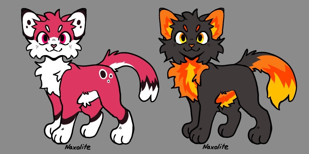 Cat OC Adopt Character Design Furry Adoptable Fursona Oc Reference - Etsy