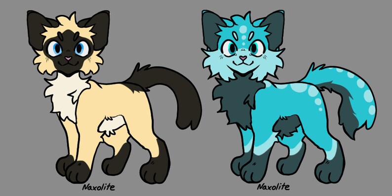 BATCH 2 Cat OC Adopt Character Design Furry Adoptable Fursona Oc ...