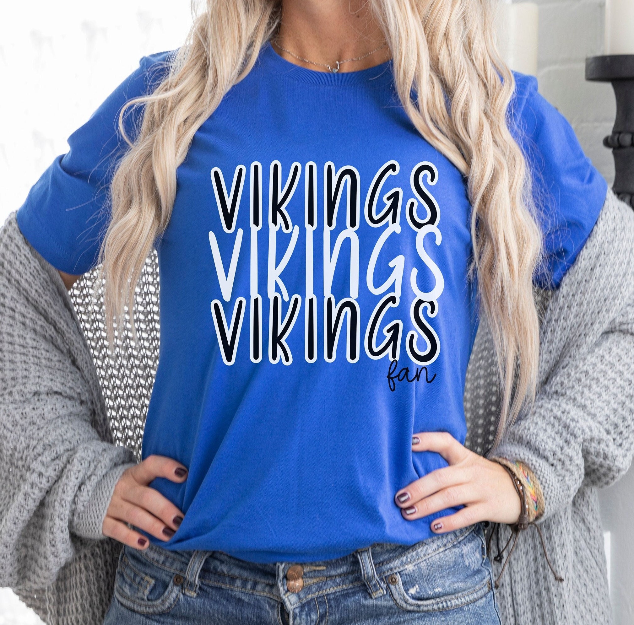 Lakeview Vikings Tshirt, Viking Fans Shirt, Gift for Vikings Fan, Royal ...