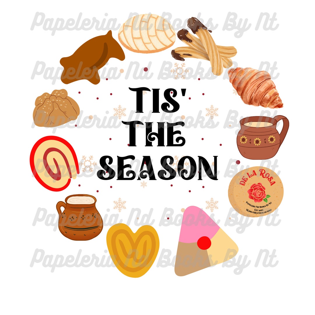 Tis' the Season PNG File, Christmas, Mexican Holiday, Digital Download ...