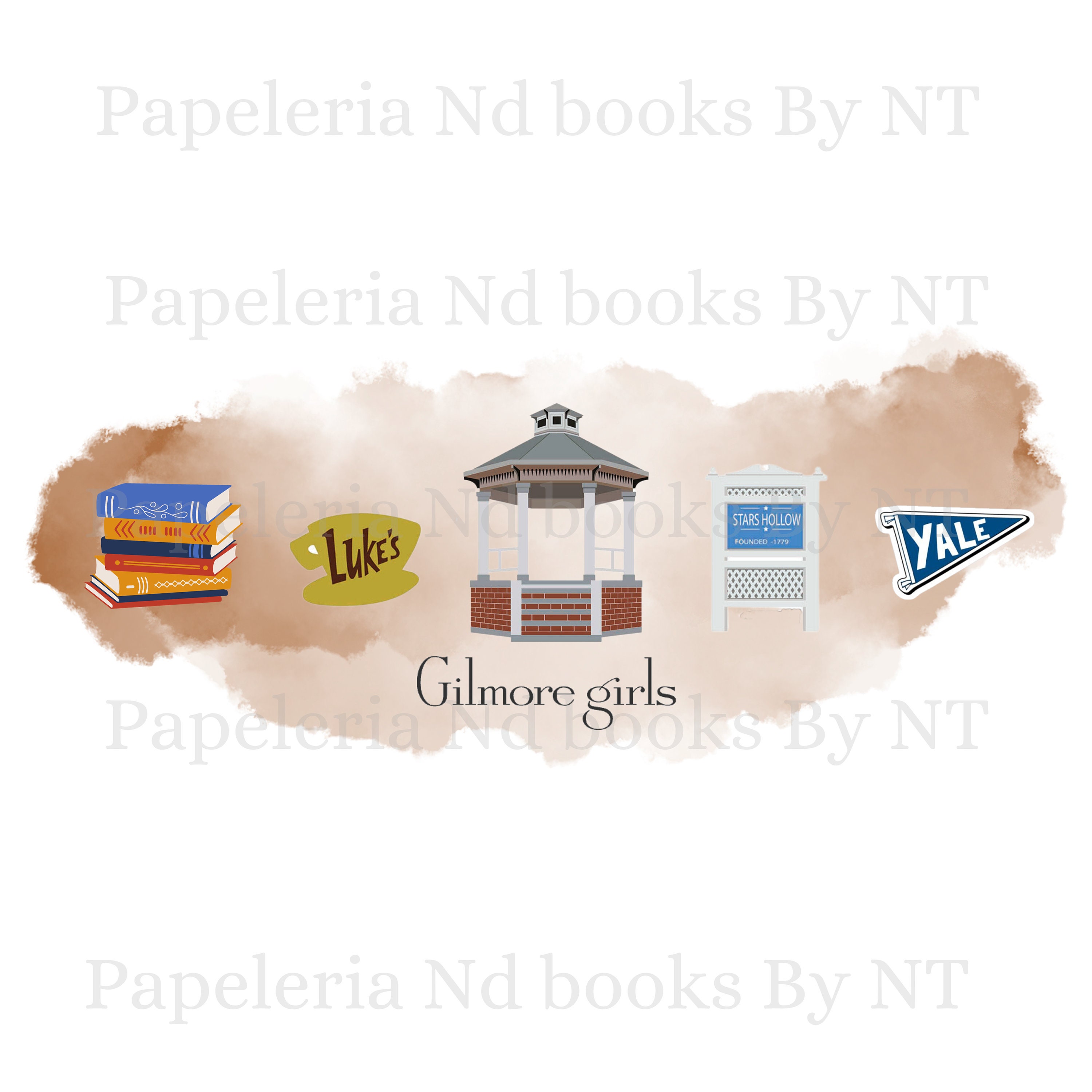 4 Gilmore Girls PNG Files Digital Image, Clip Art, Sublimation, Rory ...