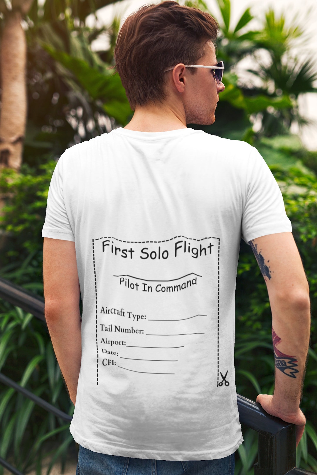 First Solo Shirt Cut-tail Ready, Pilot in Command, Aviation Tradition ...