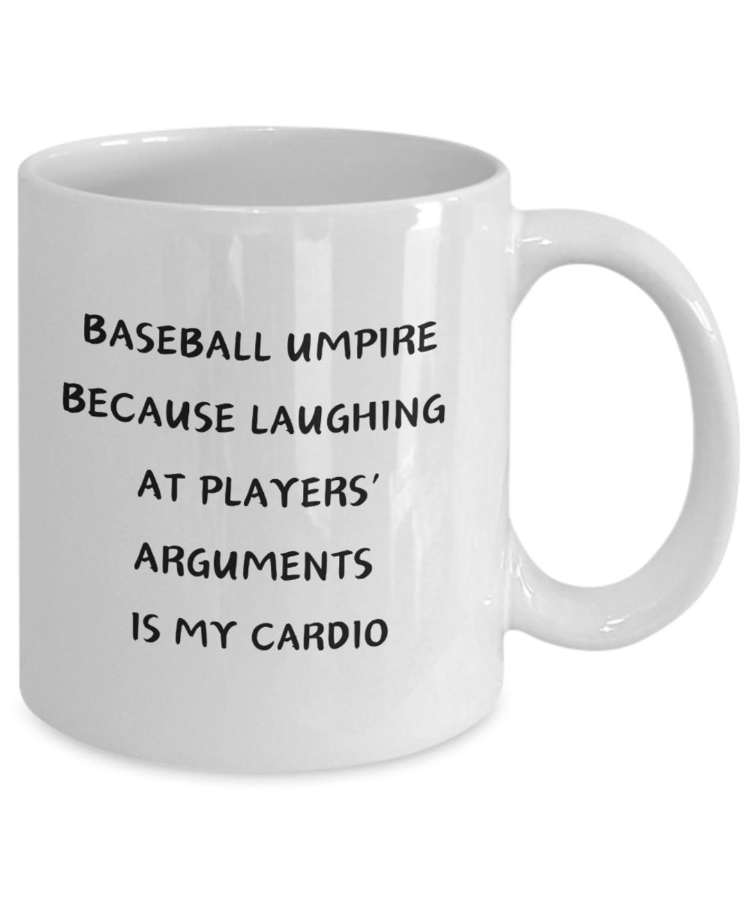 Baseball Umpire Mug, Funny Mug for Baseball Umpire, Gift for Baseball ...