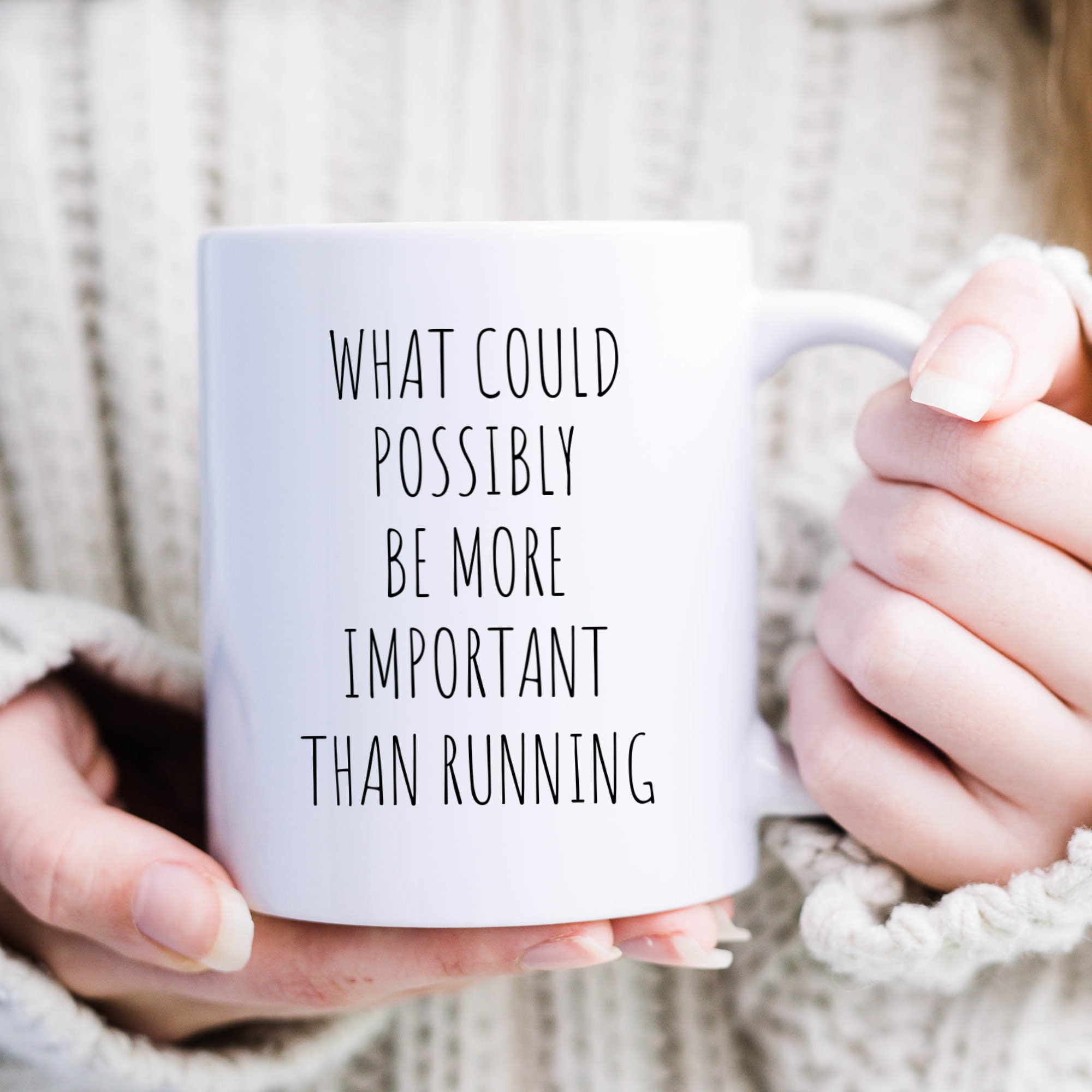 Mug for Runner, Running Mug, Two Tone Mug, Funny Running Humour, Gift ...