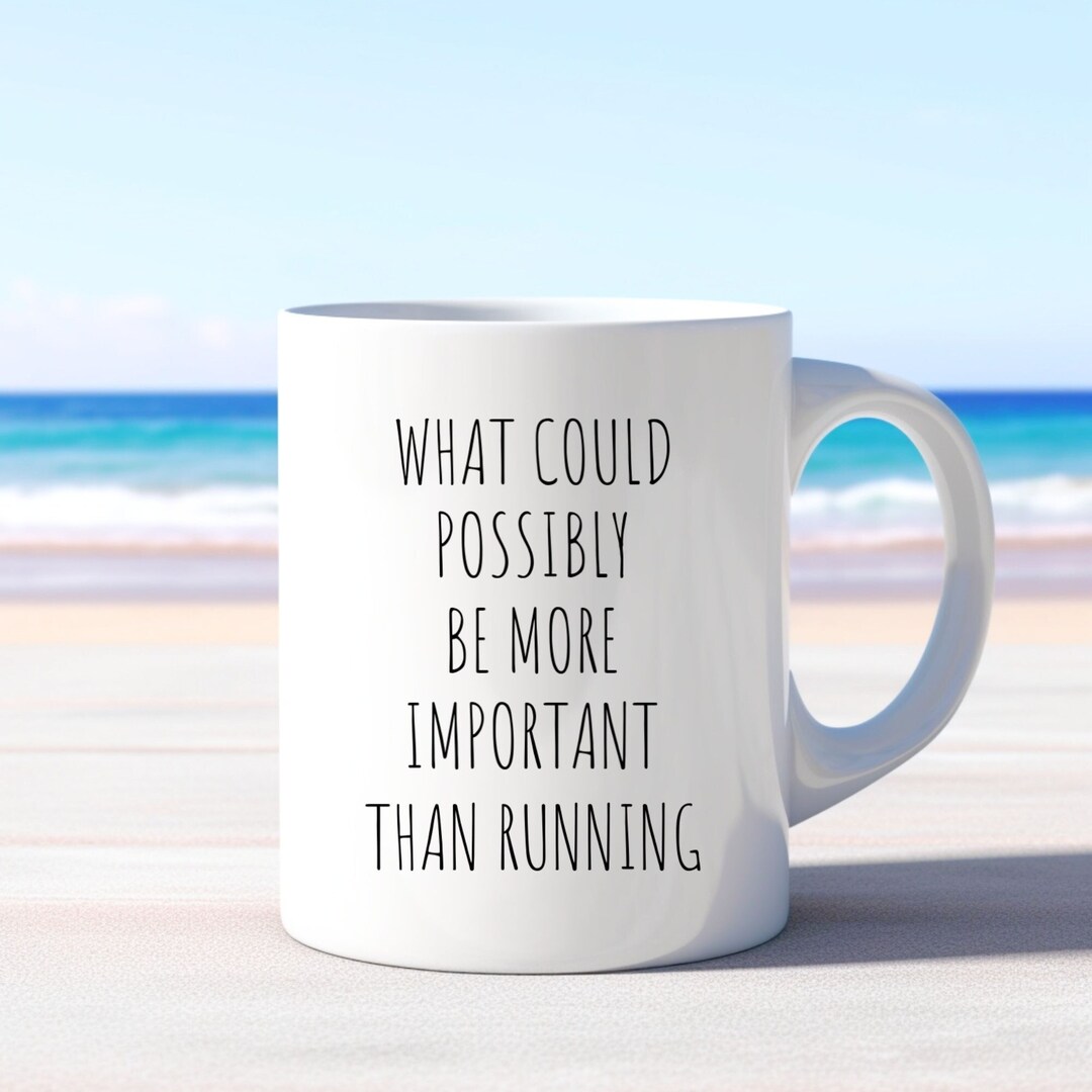 Mug for Runner, Running Mug, Two Tone Mug, Funny Running Humour, Gift ...