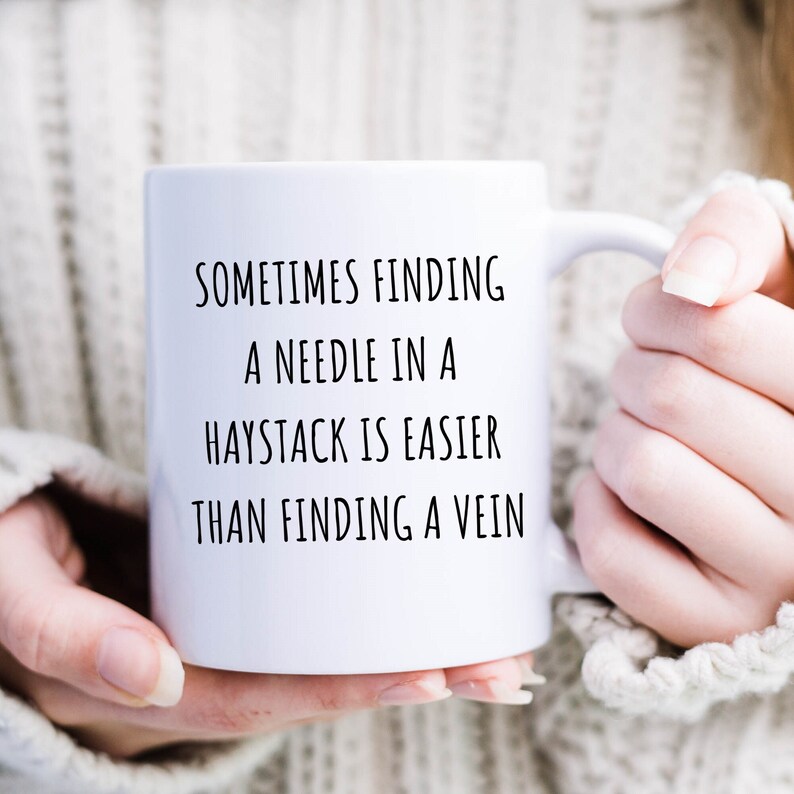 Phlebotomy Mug, Mug for Phlebotomist, Gift for Drawer of Blood, Gift ...