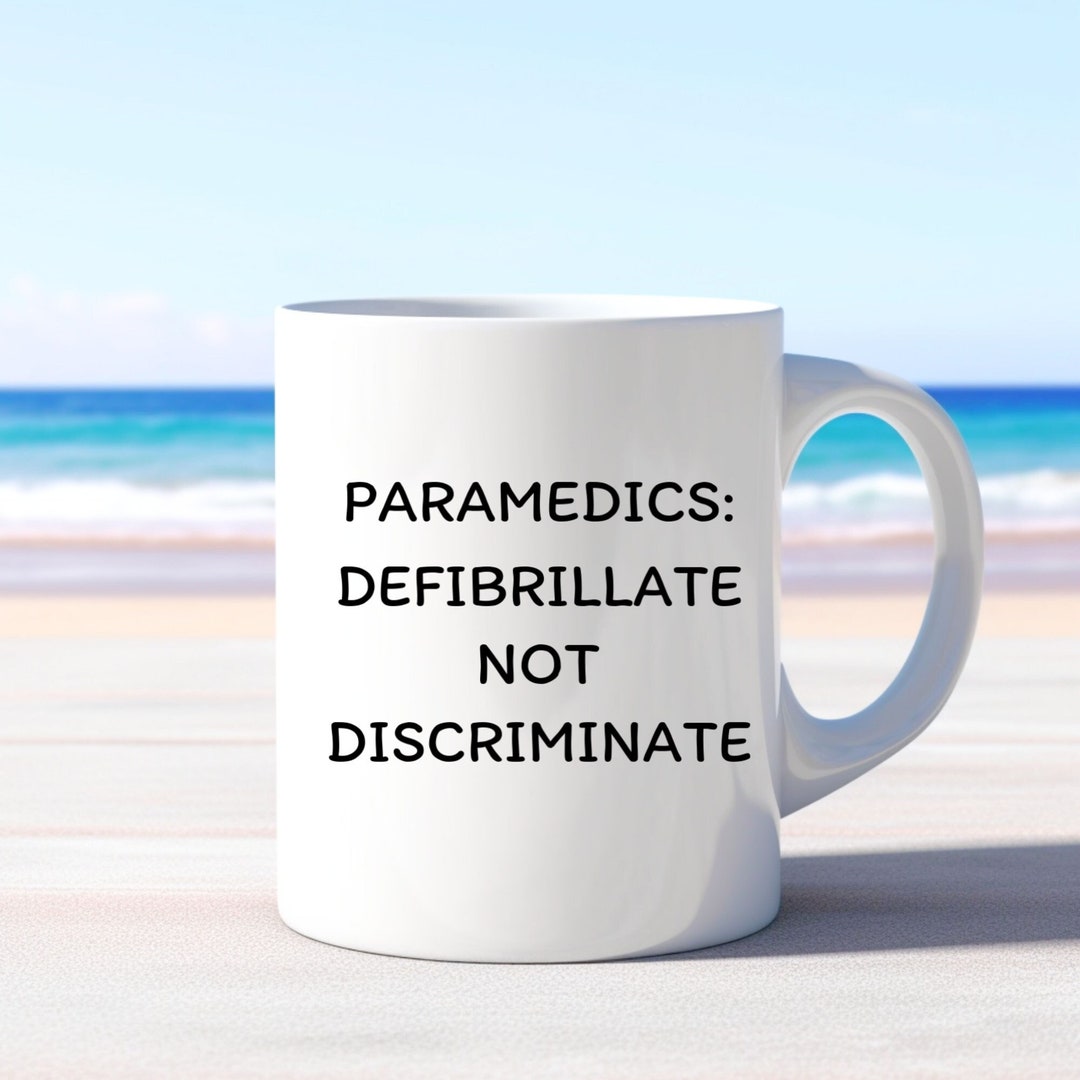 Paramedic Gift, First Responder Paramedic Mug, Funny Work Mug for ...