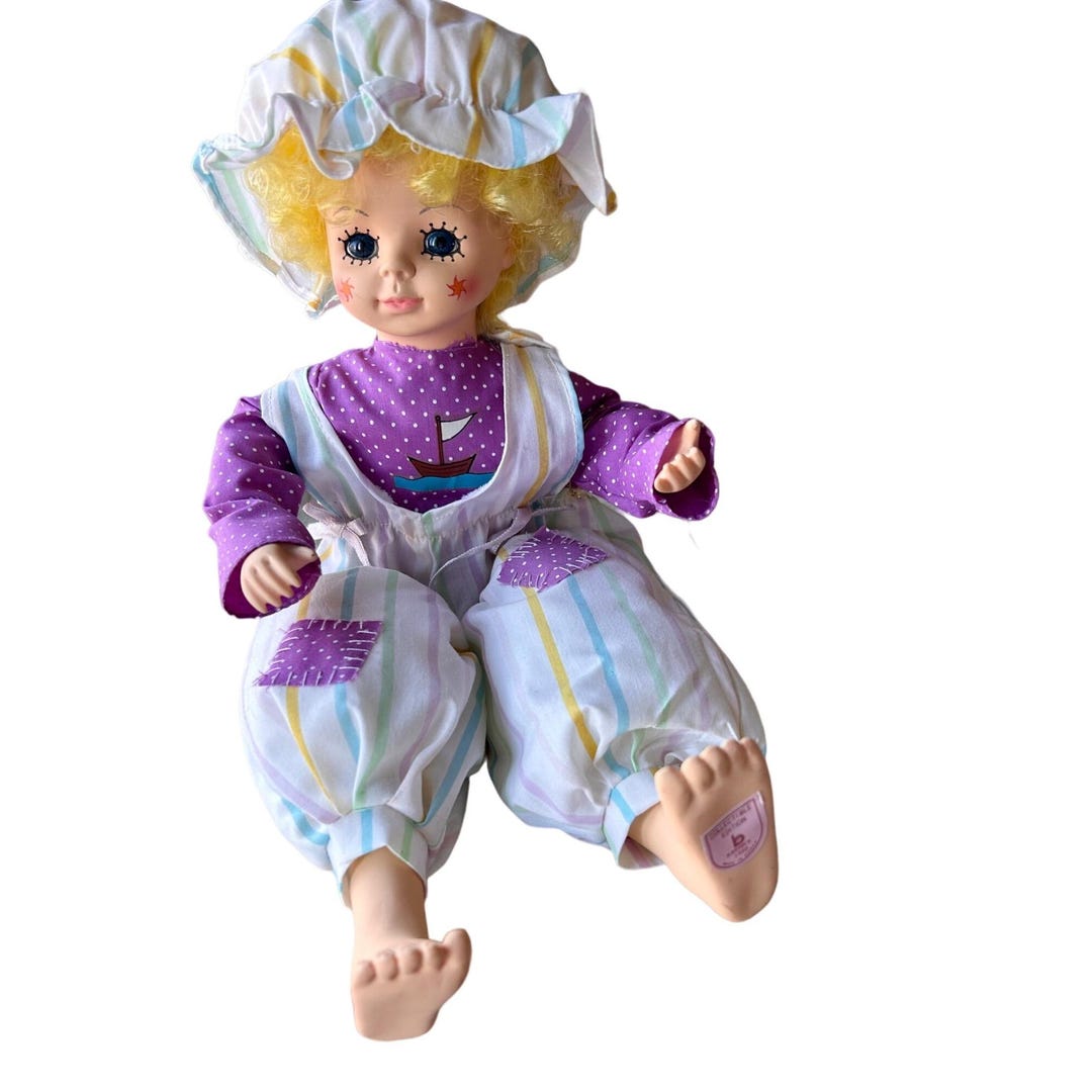 Vintage Porcelain Calendar Clown Doll - Surf's up for August - 14 ...