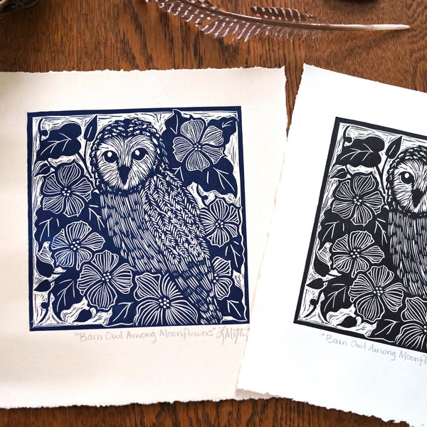 Lino Print Nature - Etsy