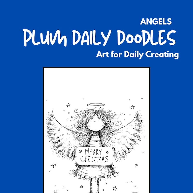 Angel Doodle Art - Etsy