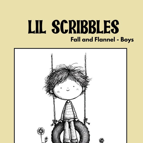 Scribble Boys - Etsy