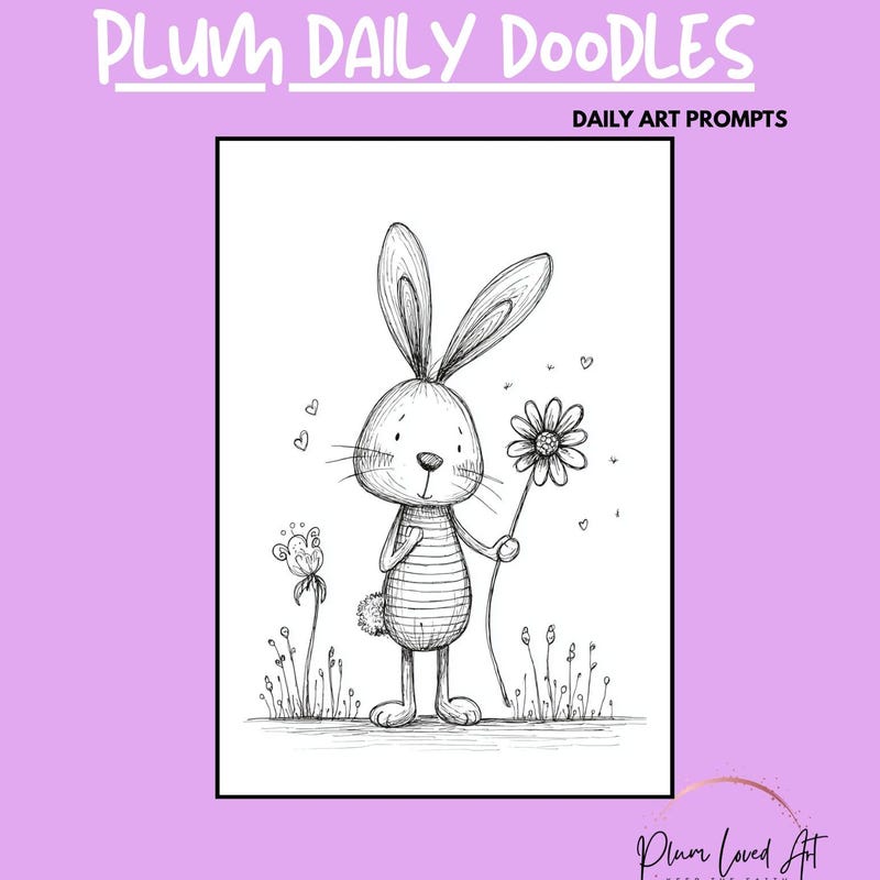 Whimsical Easter Doodles - Etsy