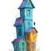 Wonky Walls and Tilted Tops Houses 40 Digital Images for Artist - Etsy