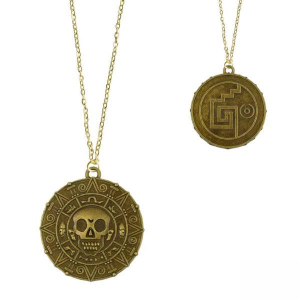 Pirate Coin Necklace - Etsy