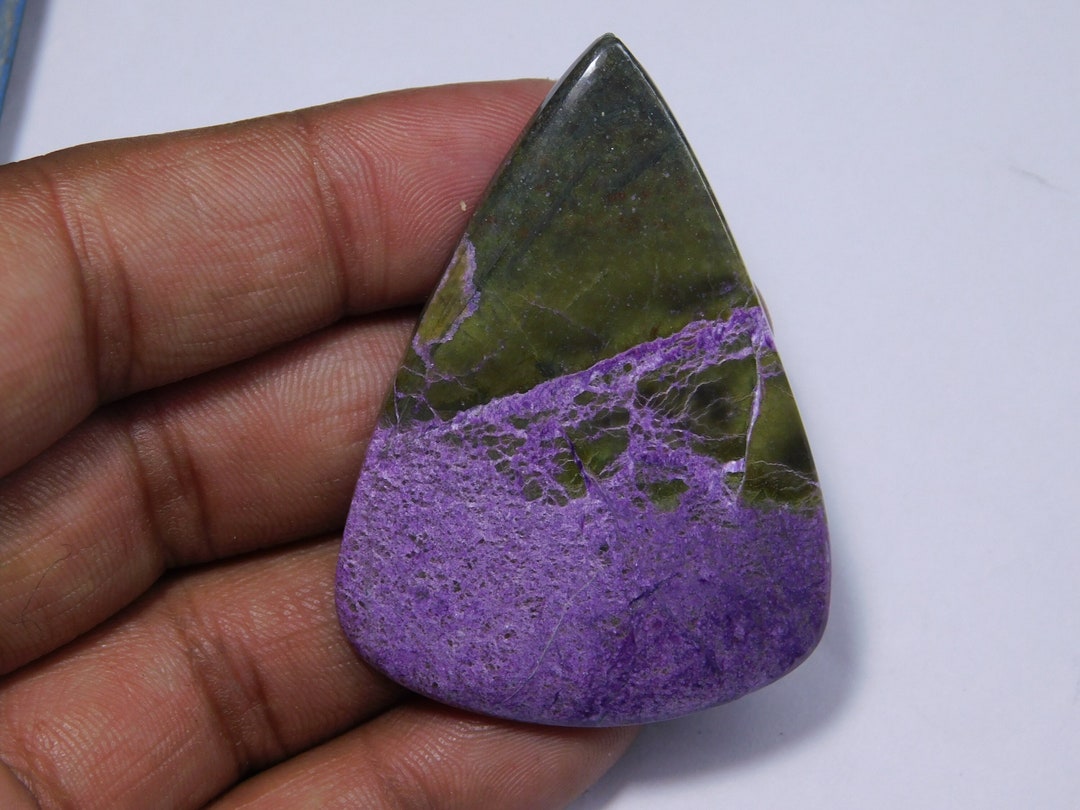 Amazing Quality Stichtite Loose Stone, Handmade Purple Stichtite ...