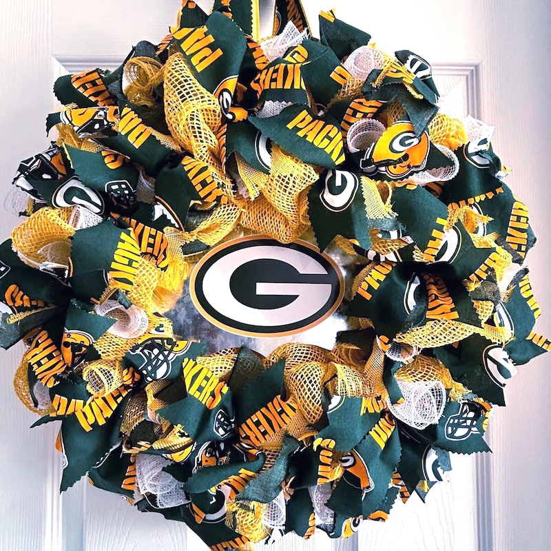Packers Wreath - Etsy