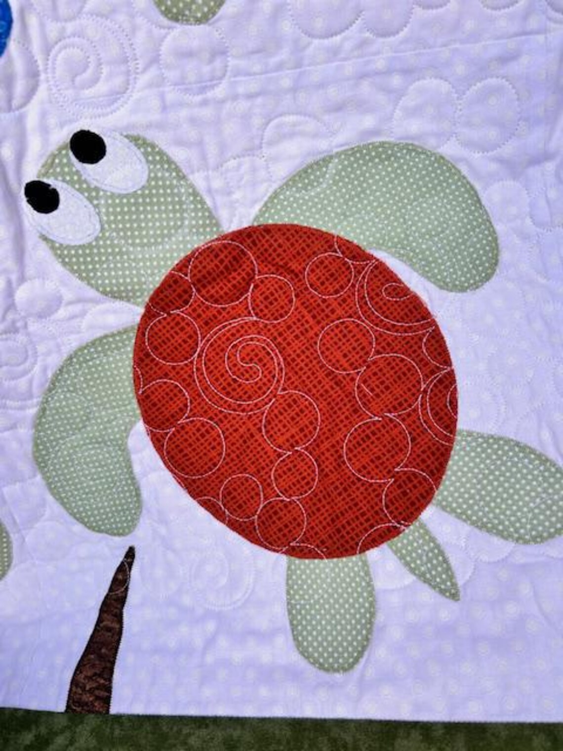 Sea Turtle Friends Baby Quilt, Baby Quilt, Boy Quilt, Girl Quilt, Crib ...