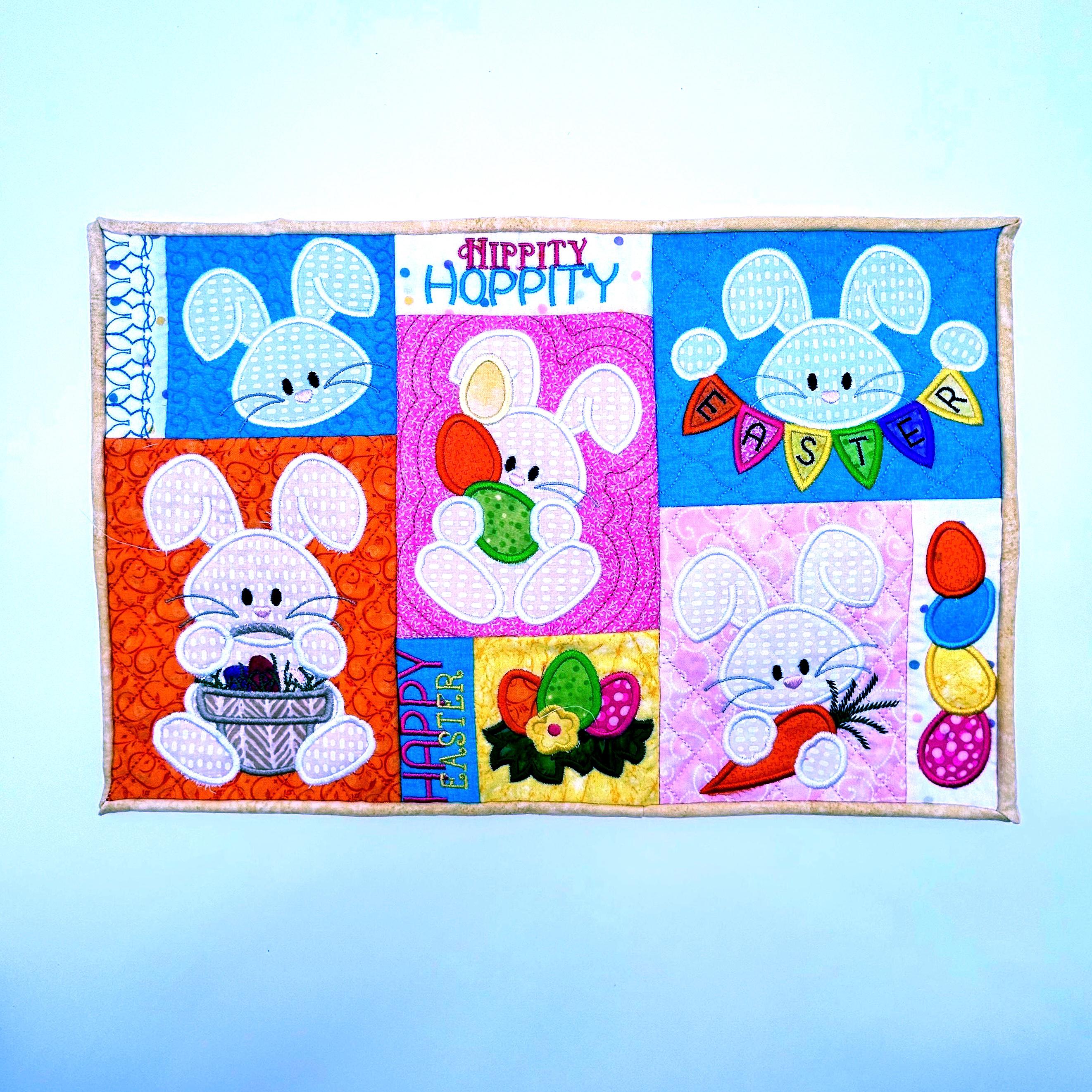 Easter Placemats, Cotton Placemats, Bunny Placemats, Holiday Placemats ...