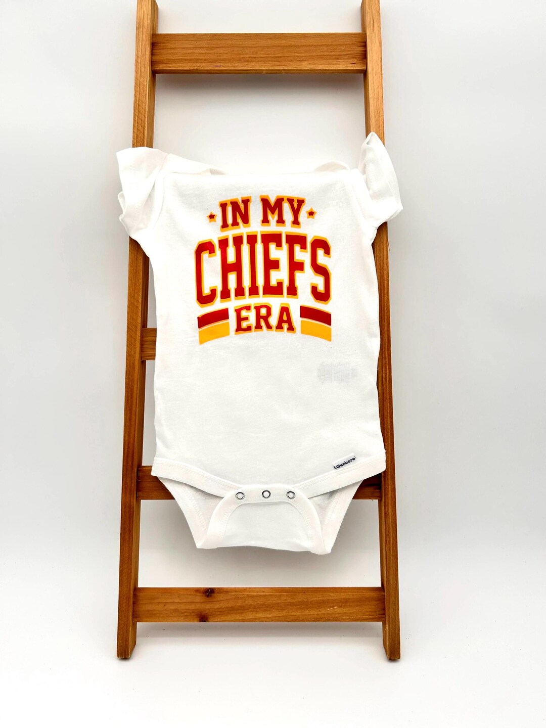 KC Chiefs Era Baby Clothes, in My Chiefs Era, Chiefs Baby Gift, KC Baby ...
