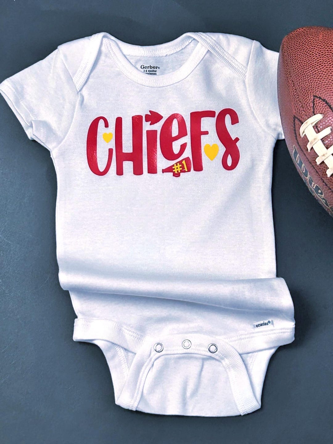 KC Chiefs Baby Clothes, Chiefs Bodysuit, Chiefs Baby Gift, KC Baby NFL ...