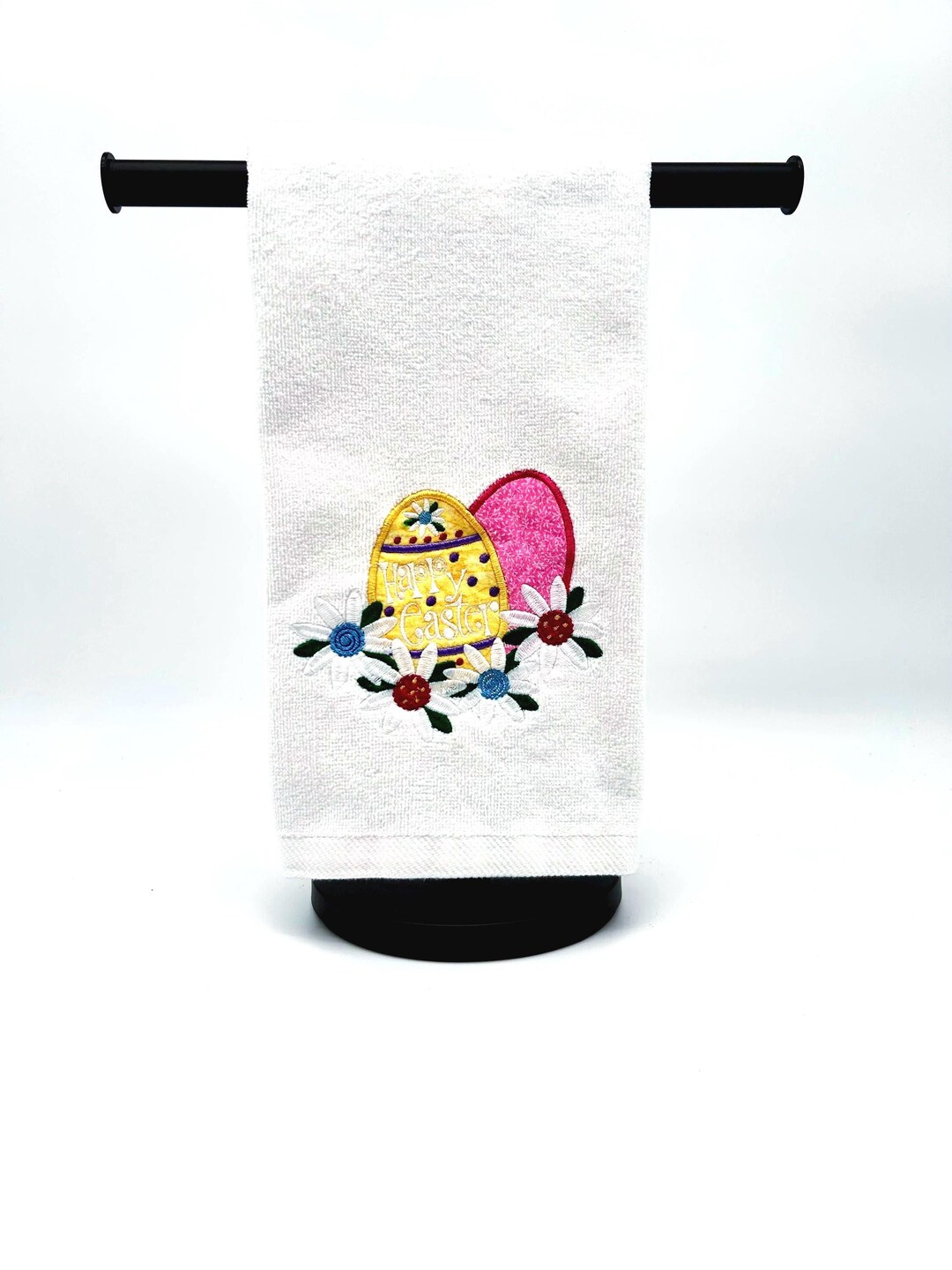 Easter Towel, Embroidered Hand Towel, Easter Hand Towel, Guest Easter ...