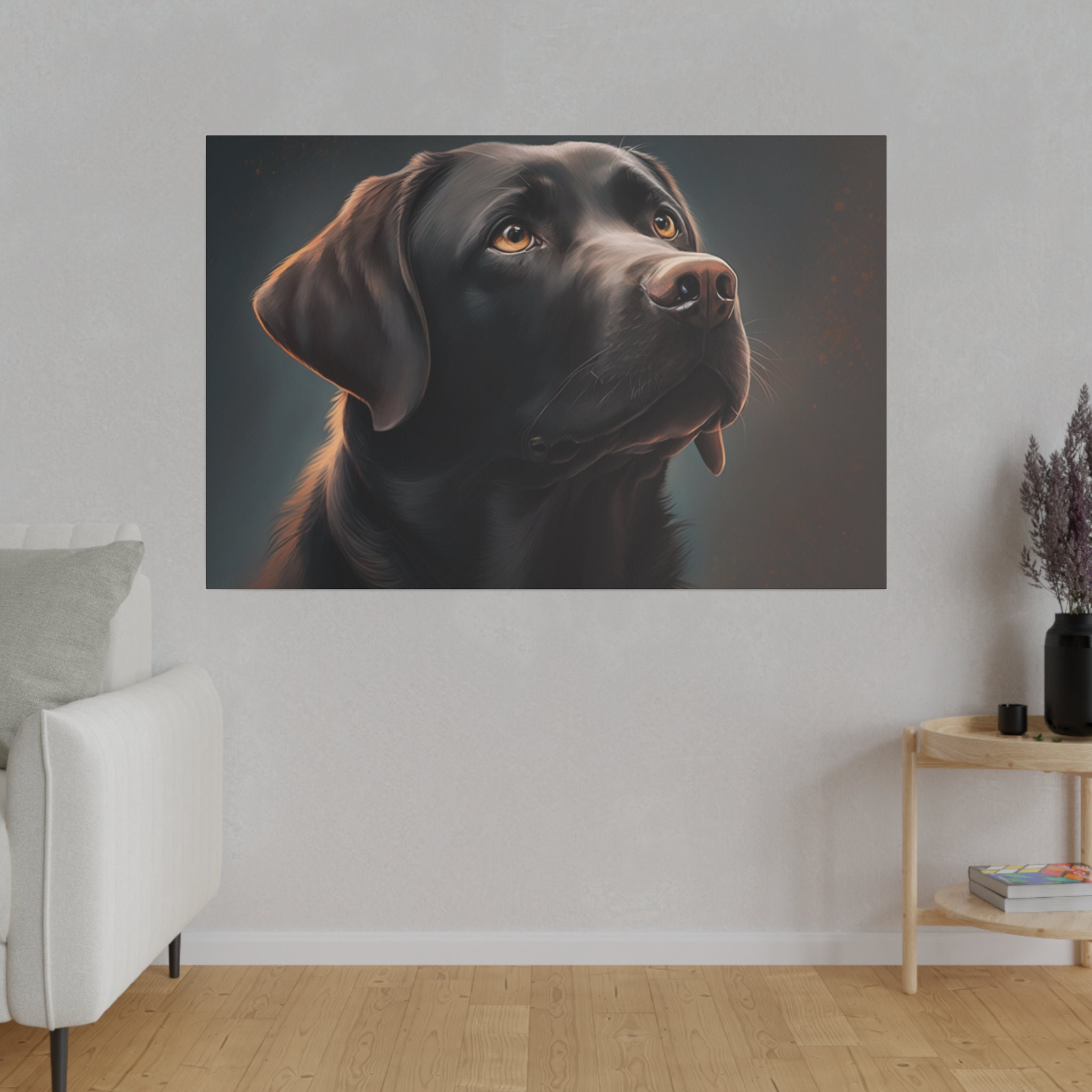 Labrador Dog Retriever Hunting Dog Pet Art Animal Lover Gift Bedroom ...