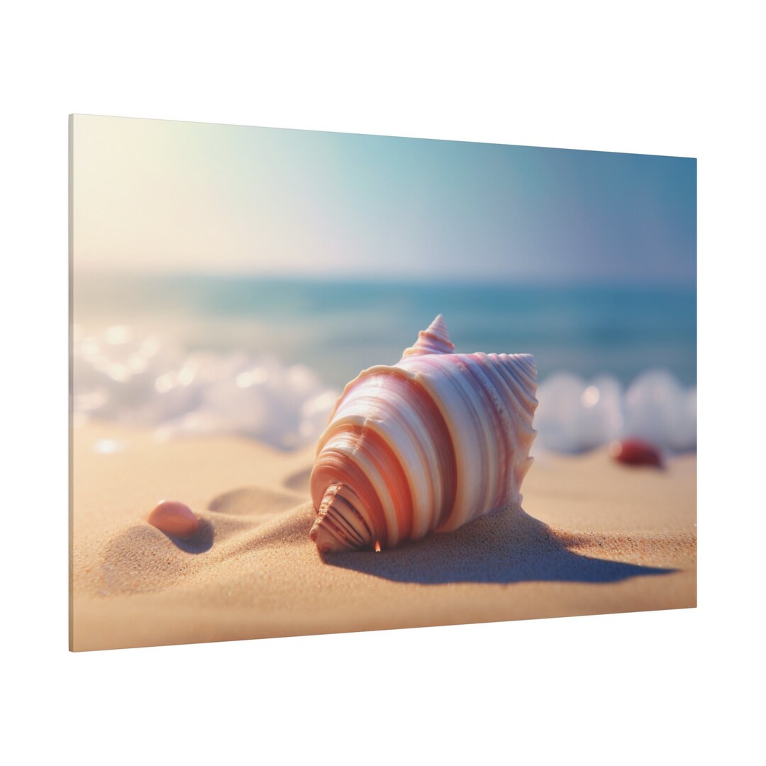 Beach Art Seashell Art Modern Wall Art Ocean Art House Warming Gift ...