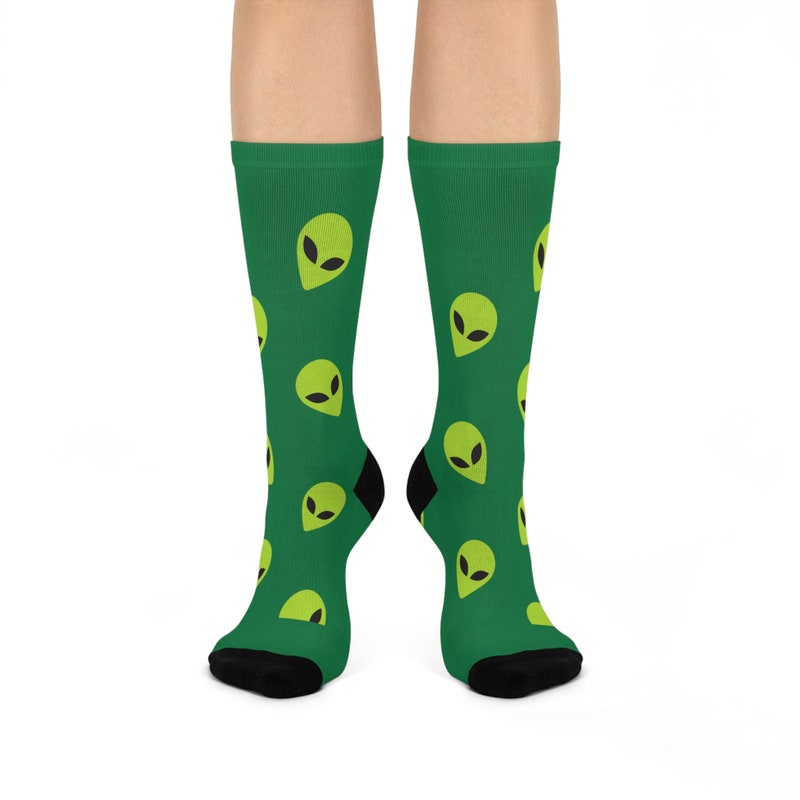Alien Design Socks - Etsy