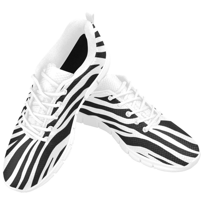 Zebra Print Shoes - Etsy