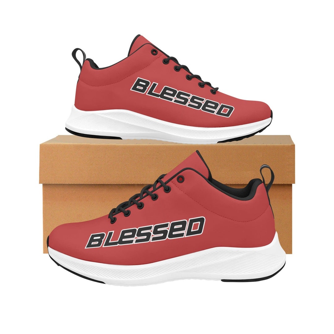 Blessed-candy Apple Red Black & White Women's Alpha Running Shoes model ...