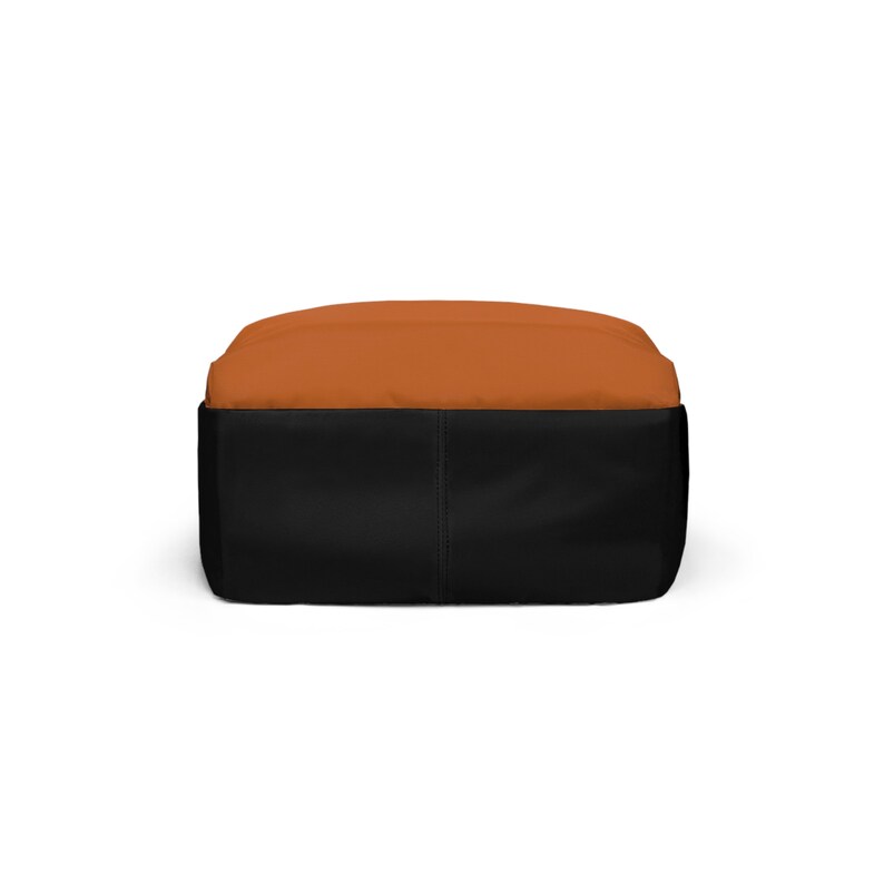 Burnt Orange Unisex Classic Backpack W/ African Print - Book Bag ...