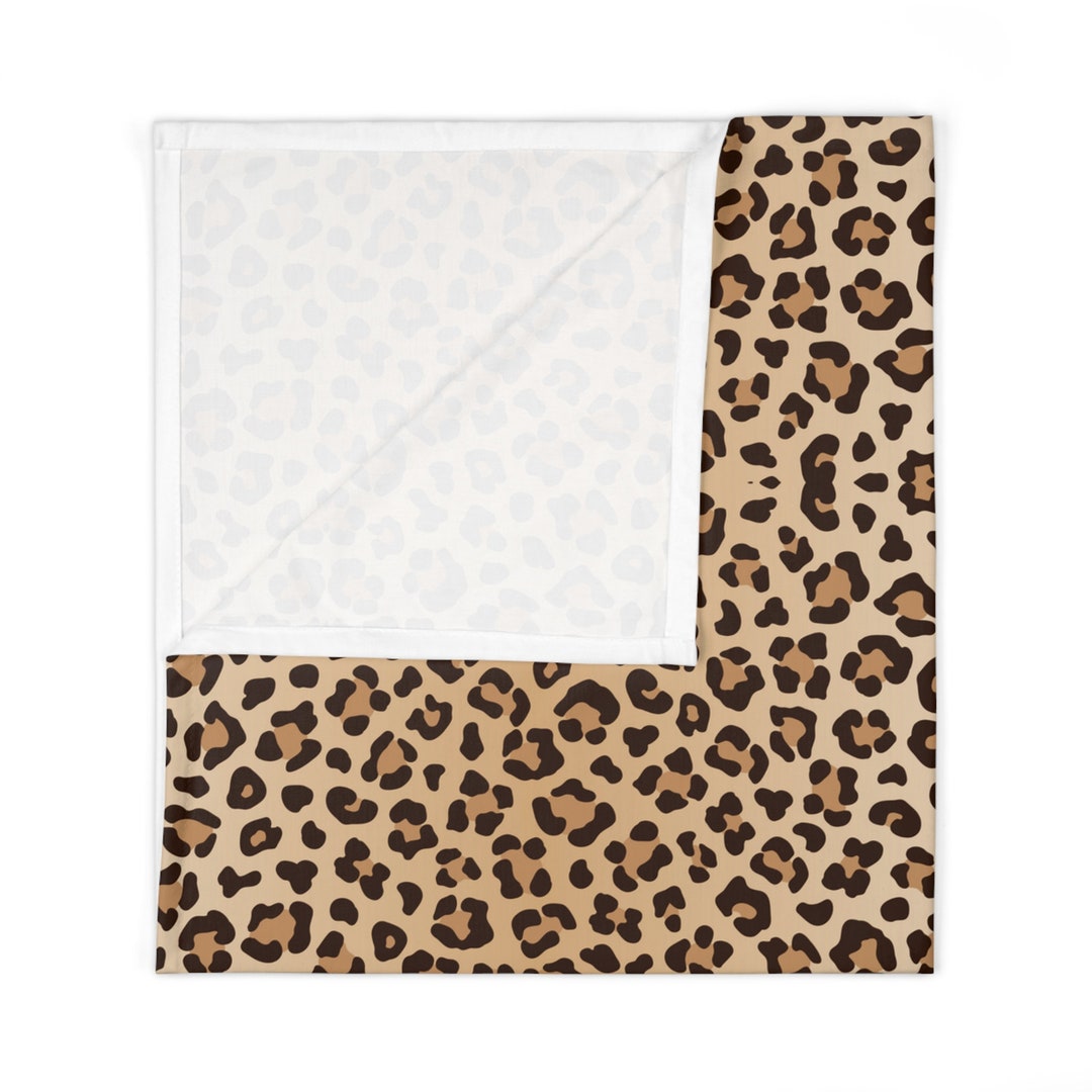 Cheetah Baby Swaddle Blanket - Leopard Spots Baby Blanket - Animal ...