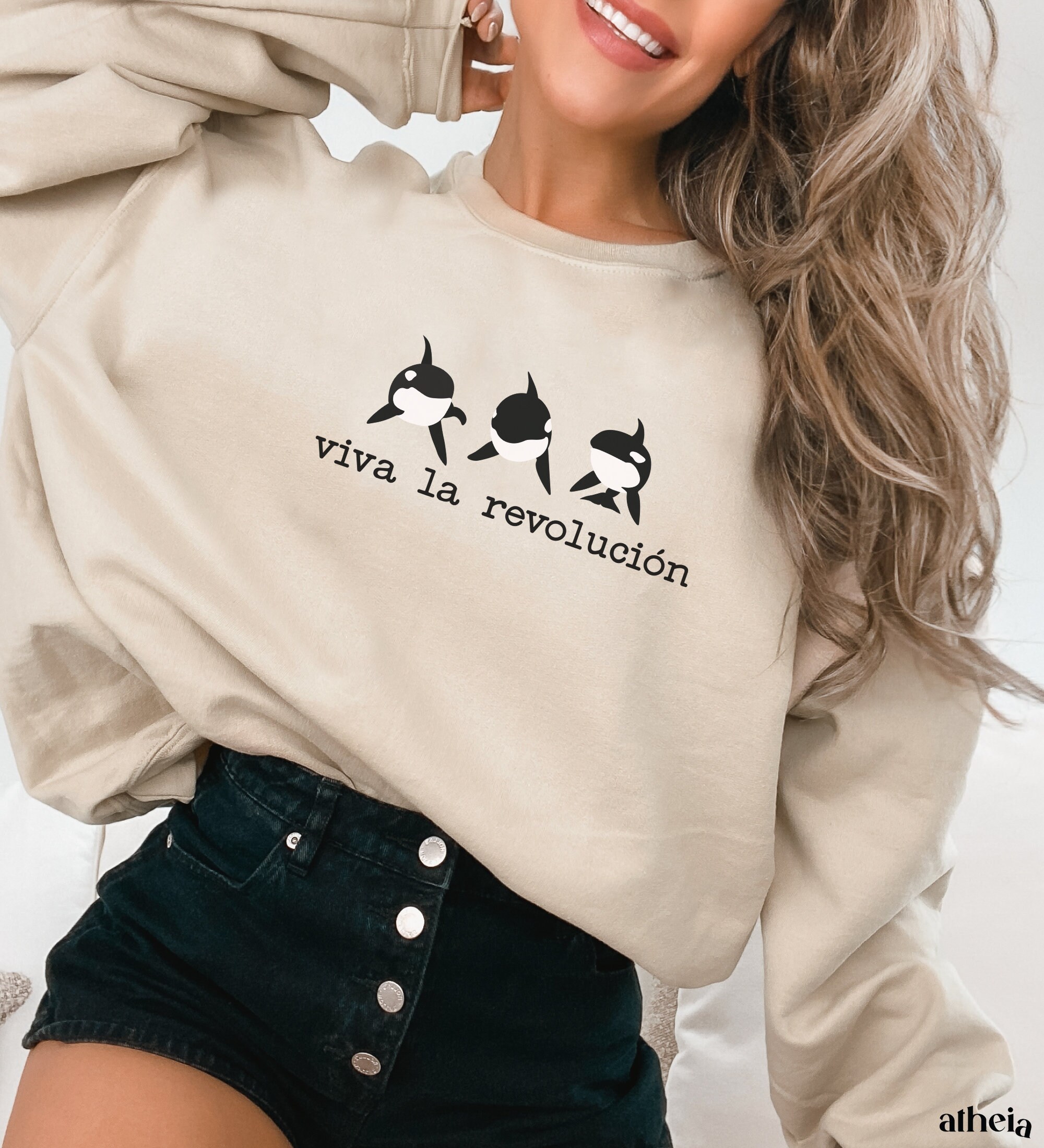 Orca Sweatshirt, Viva La Revolution, Killer Whale Boats, Anti ...