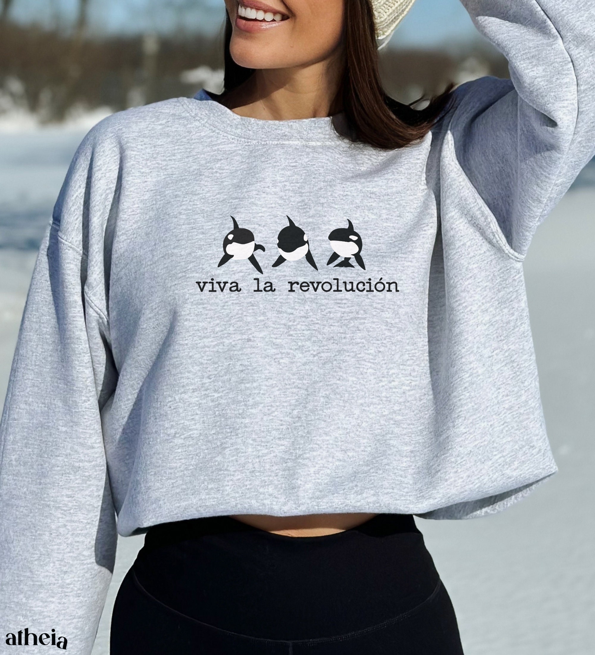 Orca Sweatshirt, Viva La Revolution, Killer Whale Boats, Anti ...