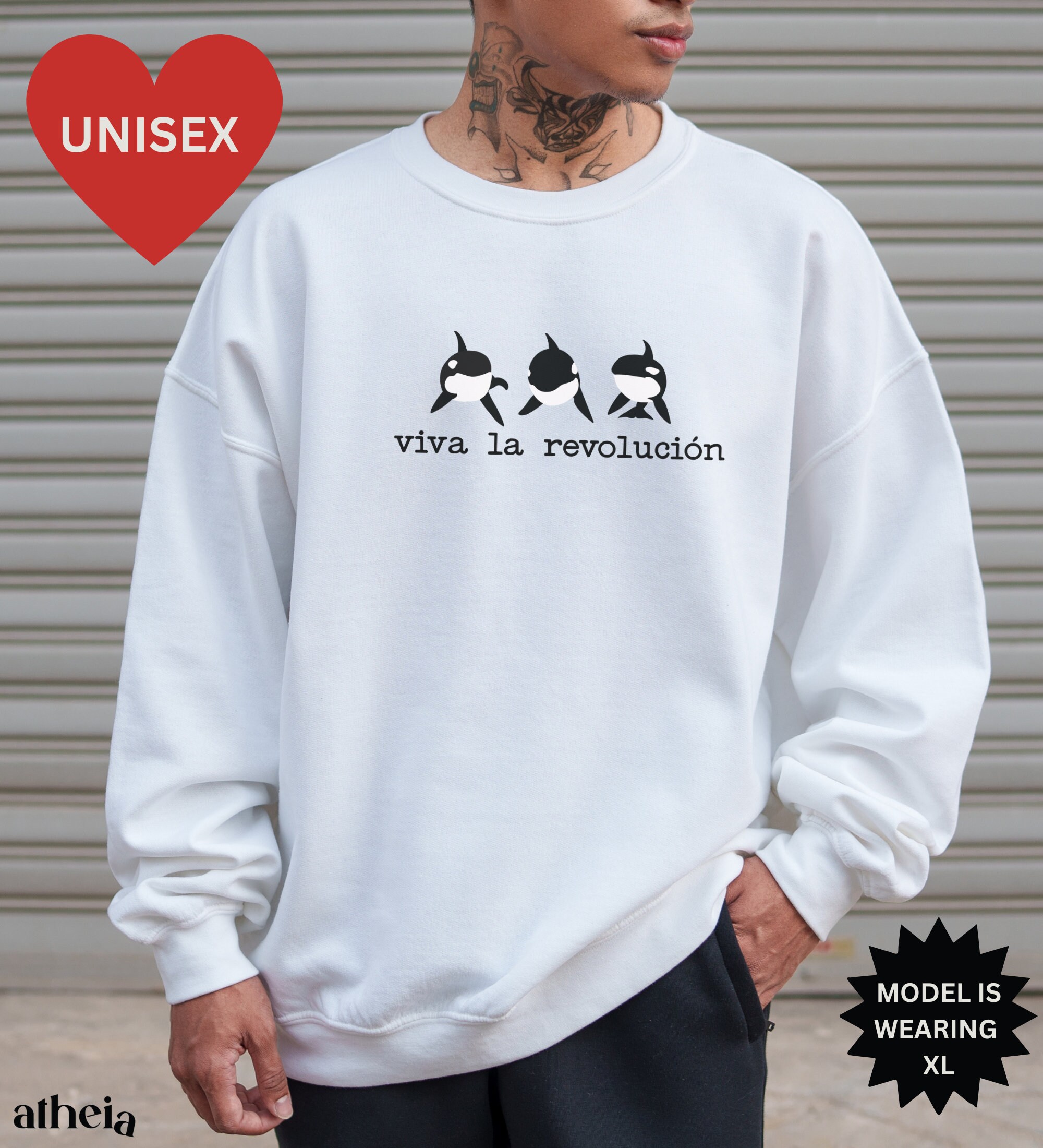 Orca Sweatshirt, Viva La Revolution, Killer Whale Boats, Anti ...