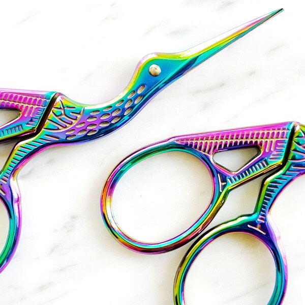 Iridescent Scissors - Etsy