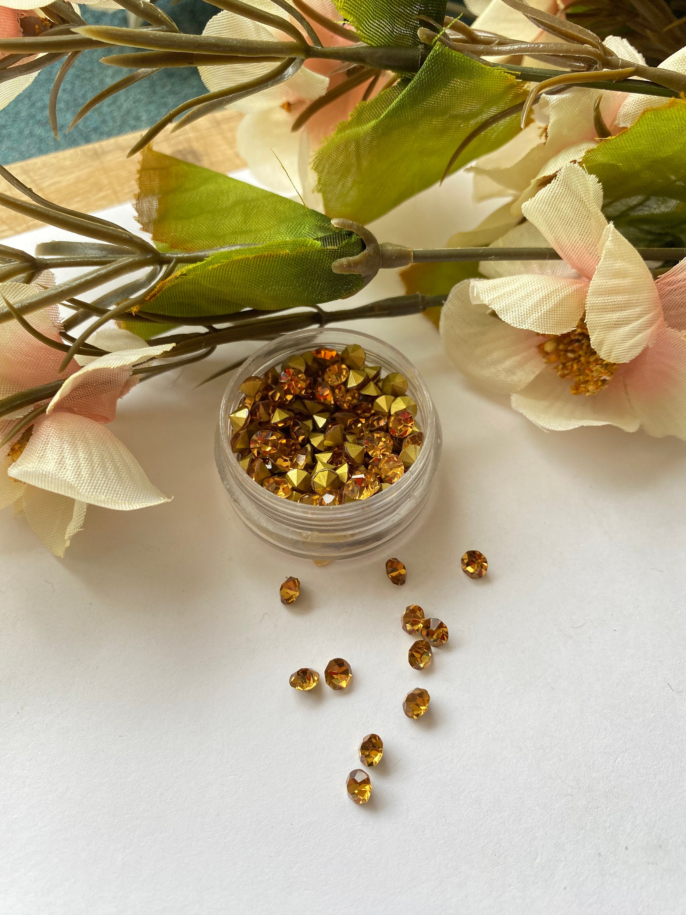 SS 25 Swarovski Round Crystals, Rhinestones, Vintage Crystals, SS 25 ...