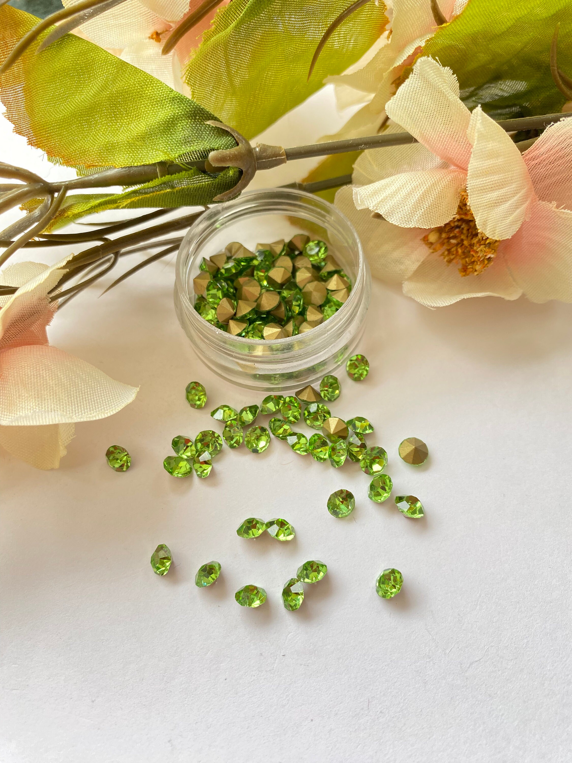 SS 25 Swarovski Round Crystals, Rhinestones, Vintage Crystals, SS 25 ...