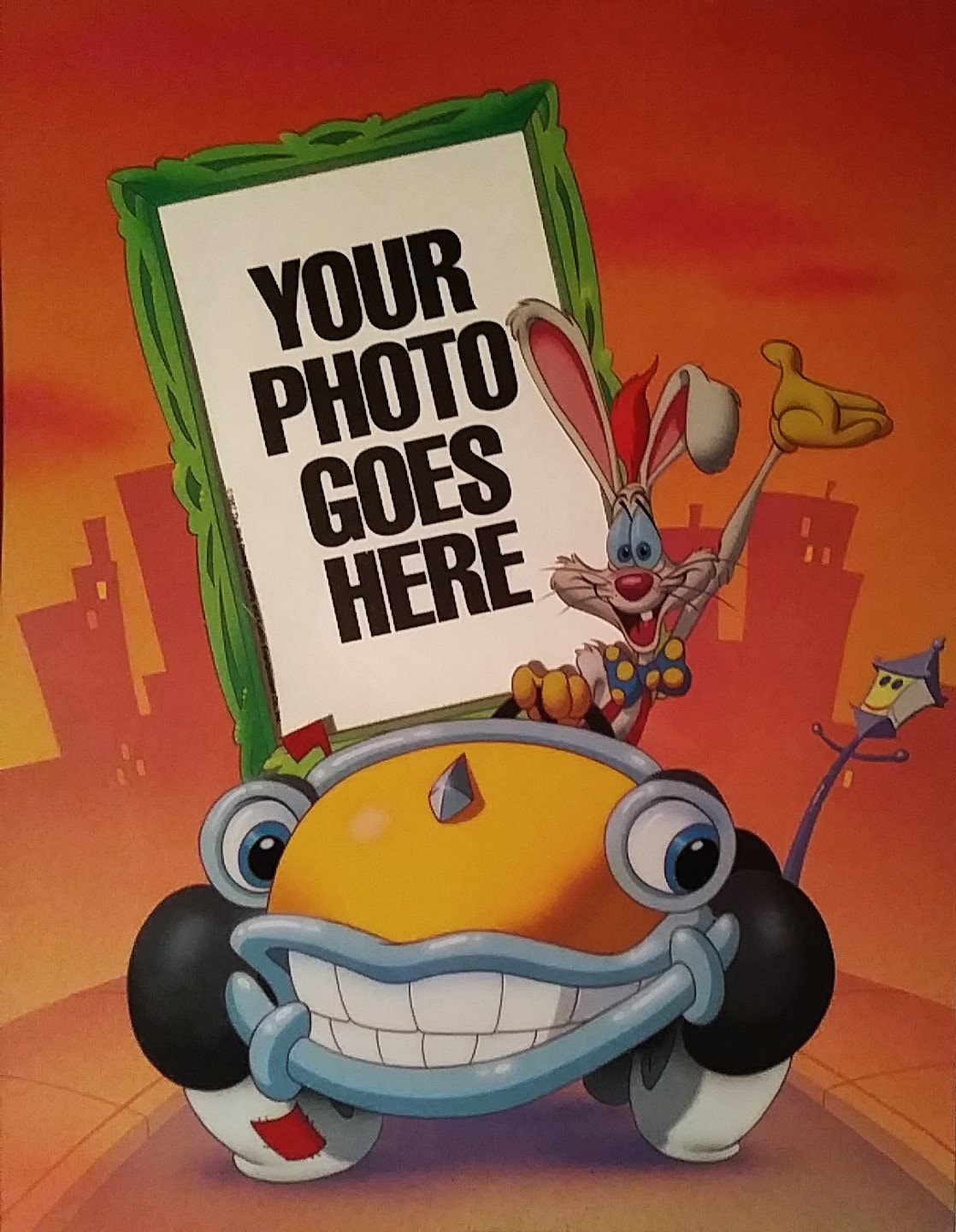ROGER RABBIT With Benny the Cab, Disney Sericel, Limited Production ...