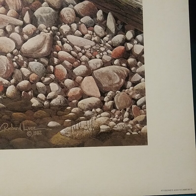 Richard Luce "the Last Crossing" Signed Limited Edition Print, Native ...