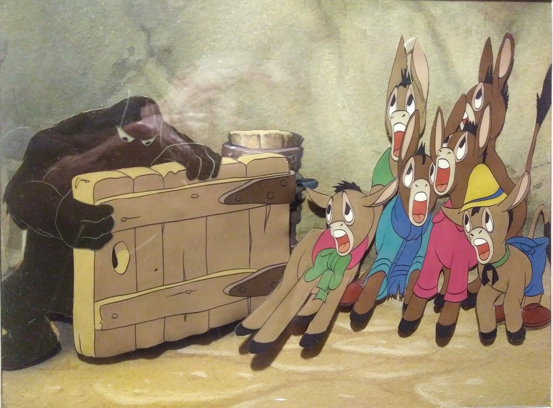 PINOCCHO "goon at Gate With Lost Boys" Key Matching Disney Production ...