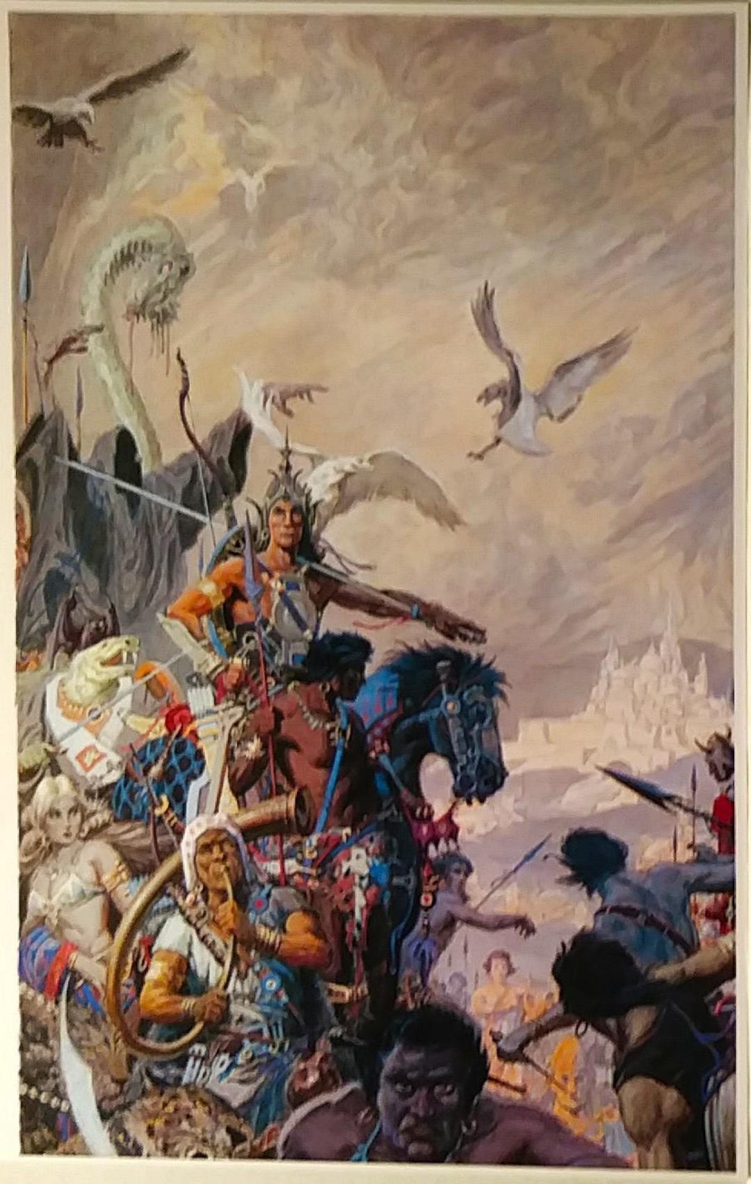 Roy G. Krenkel "king Kull" 11x17" Photoprint, 1967 Ace Paperback Art - Etsy