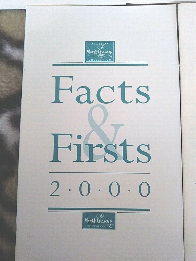 FACTS & FIRSTS for Walt Disney Classics Collection, WDCC Price Guide ...