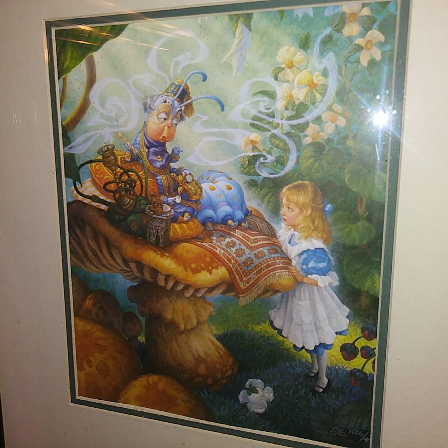 SCOTT GUSTAFSON "alice in Wonderland Suite", Two (2) Framed, Signed and ...
