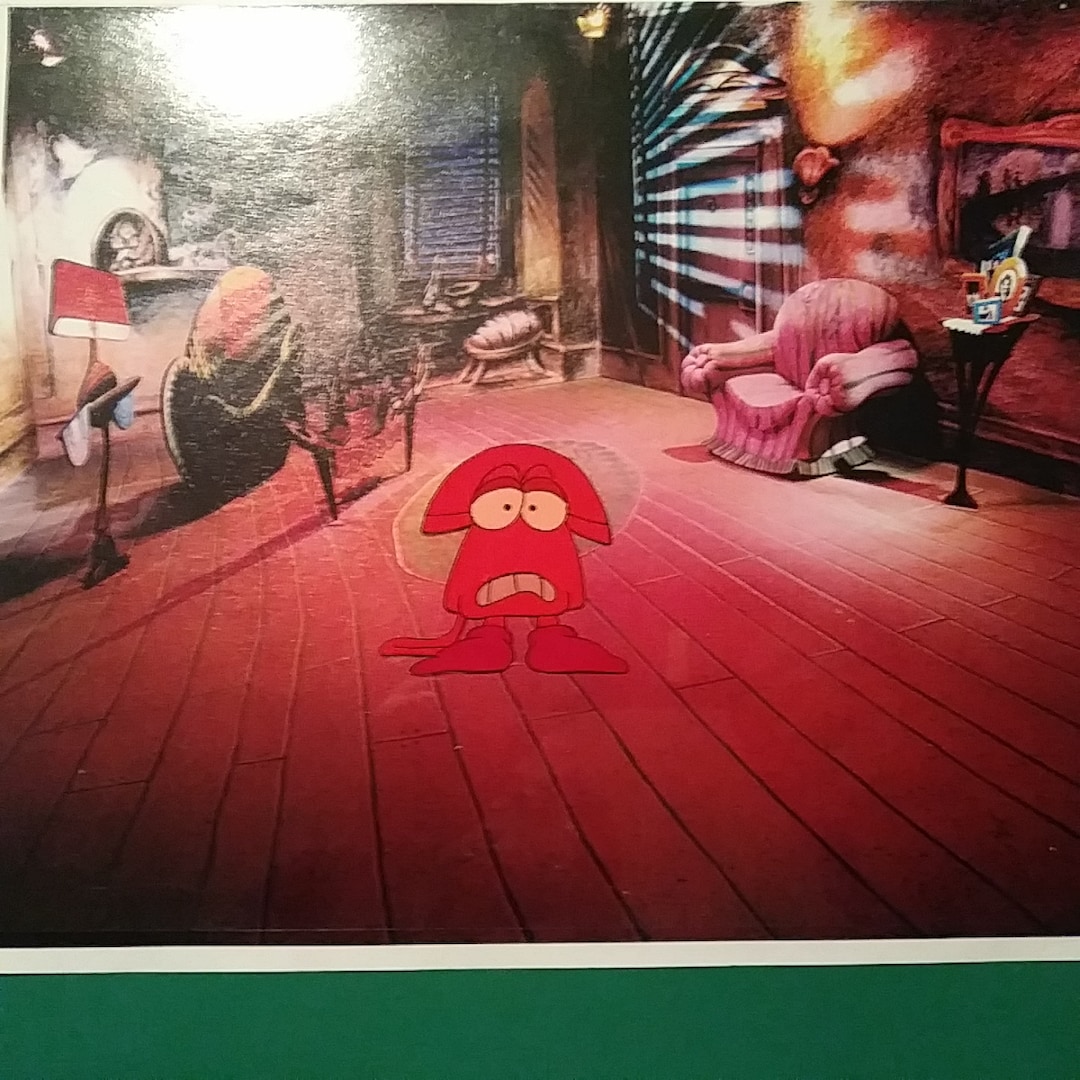 COOL WORLD "telephone" Ralph Bakshi Studios 13.5x10.5" Trimmed ...