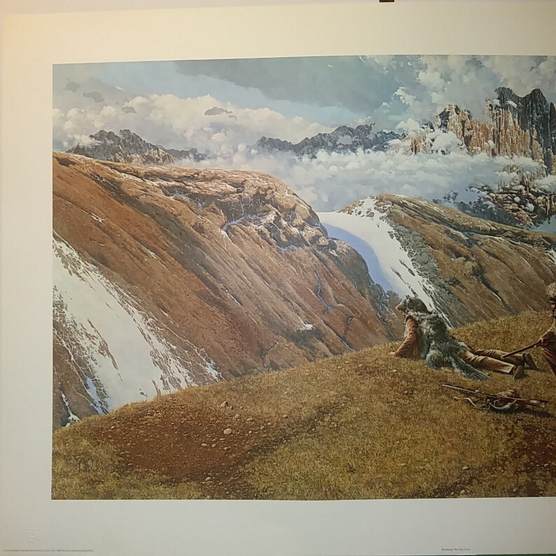 Richard Luce Mountain Men Print, Signed Limited Edition Art - Etsy