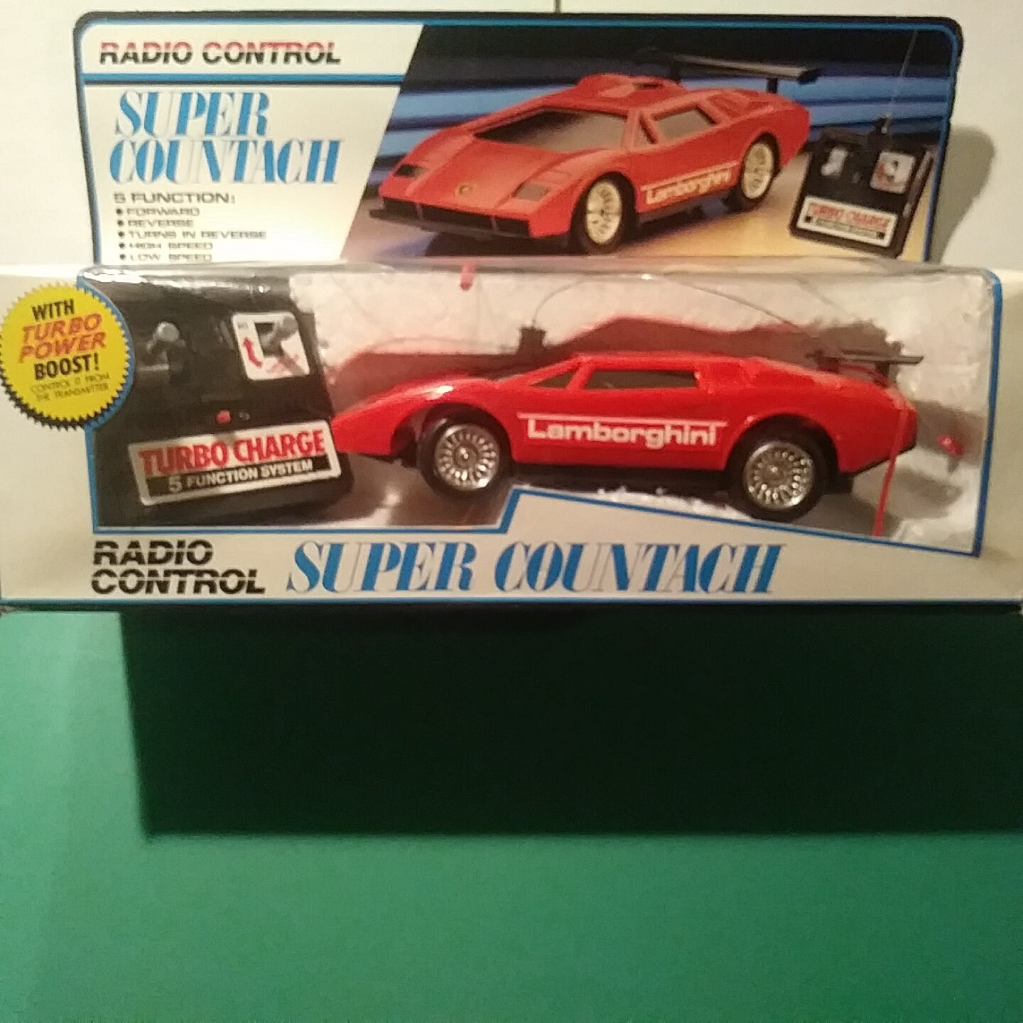 LAMBORGHINI SUPER COUNTACH 1/20 Scale 8.5 Scientific Toys R/C Motorized ...