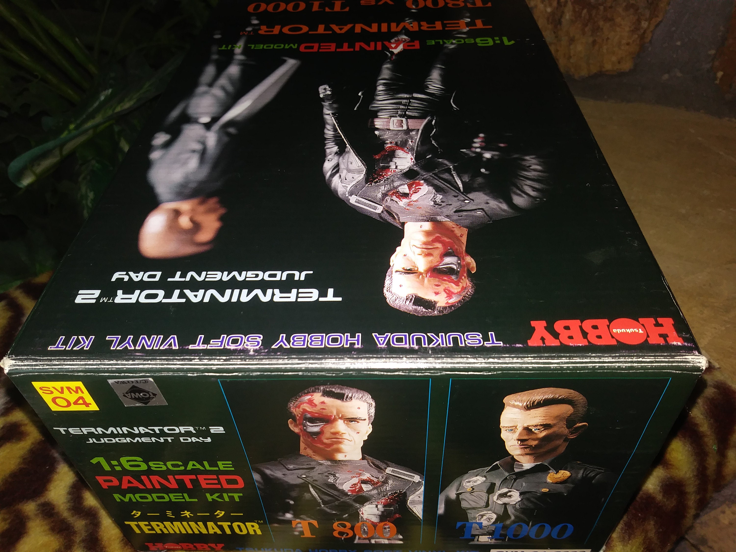 T800 Vs T1000 TERMINATOR 2, TSUKUDA 1991 Factory-finished Vinyl Figures ...