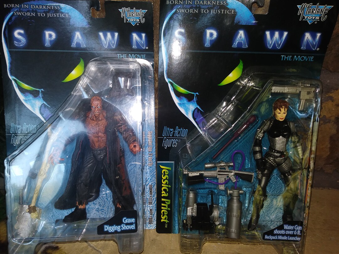 SPAWN the MOVIE, Burnt Spawn, Jessica, Jason and Al. Ultra-action ...