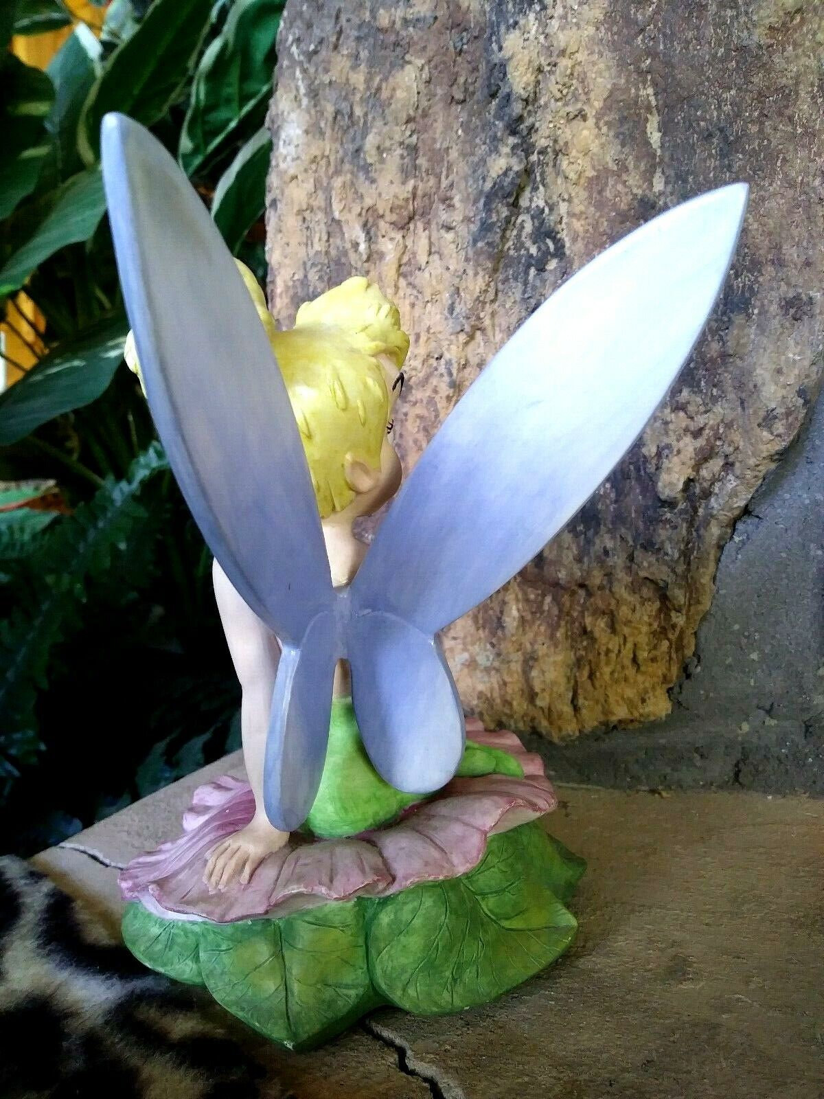 Vintage Disney Tinkerbell Resin Figurine, Peter Pan, 7" Tall - Etsy